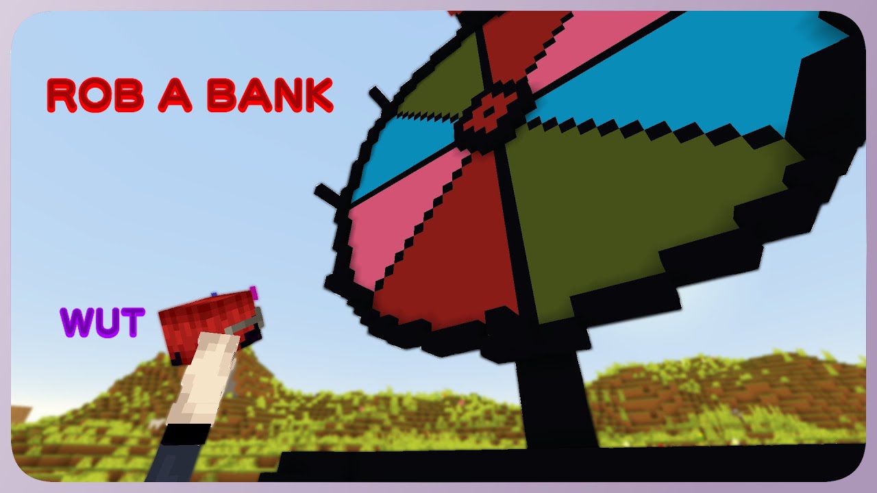 I let a wheel choose how I play Minecraft - YouTube