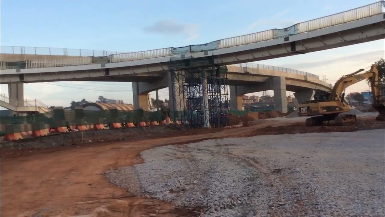 Kampala Flyover Road Project Updates, Clocktower - YouTube