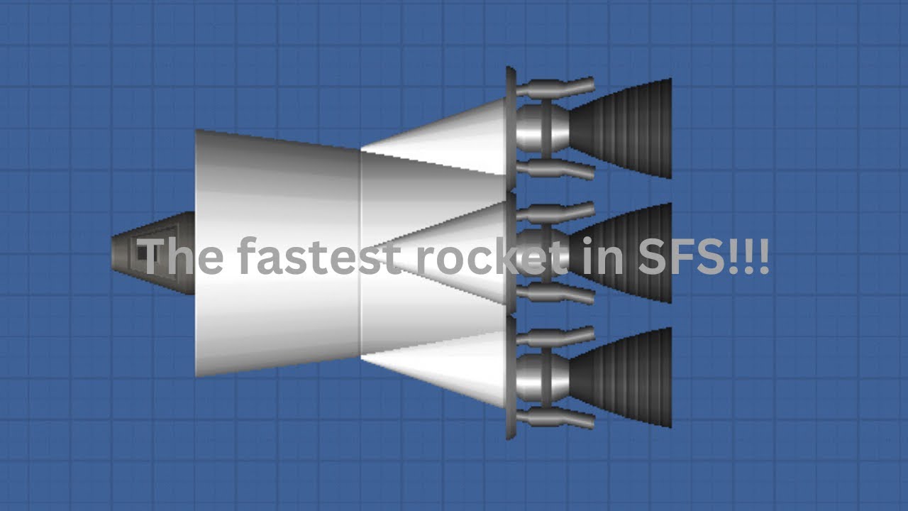 The fastest rocket in SFS - YouTube