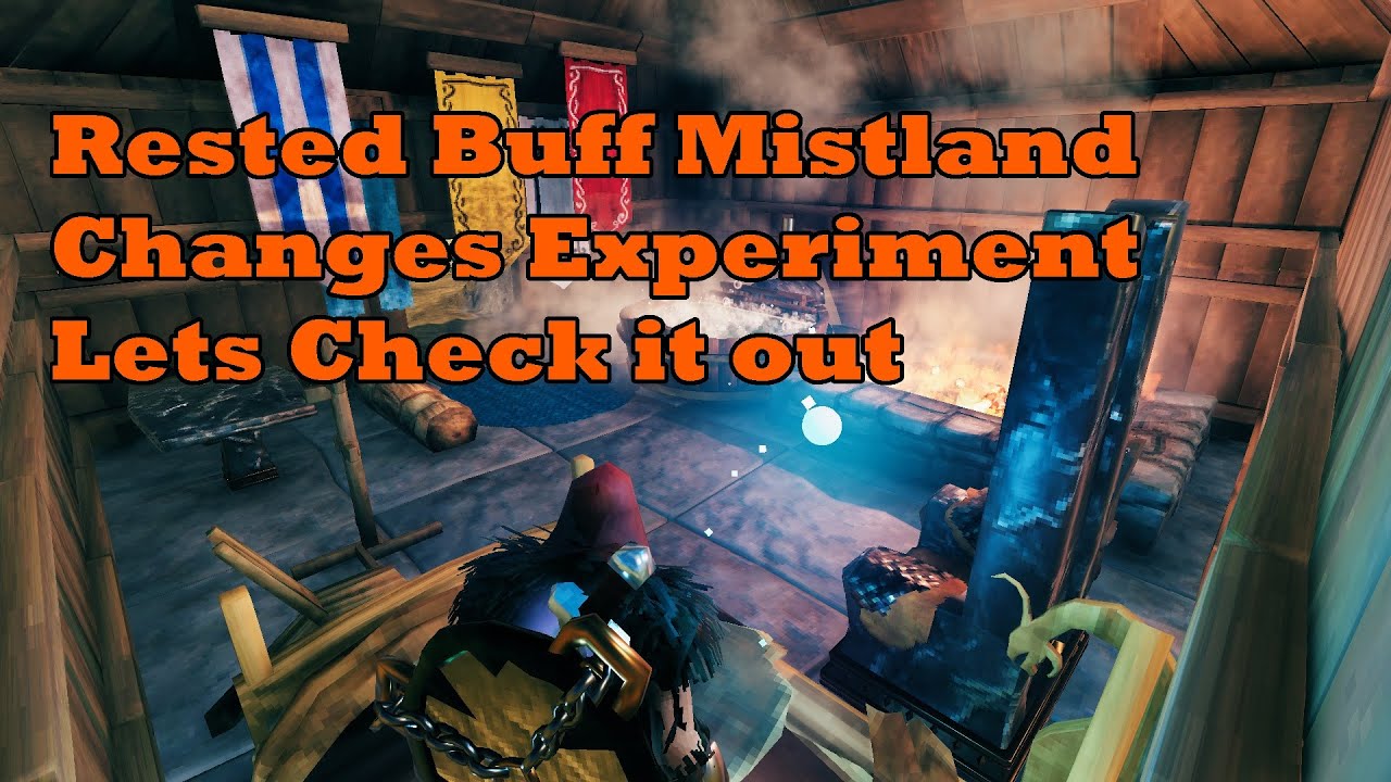 Valheim - Rested buff, whats new after the mistlands changes. - YouTube