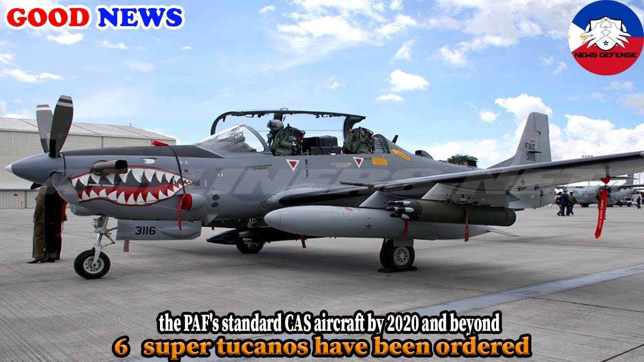 The Philippine Air Force ordered 6 of 24 close combat air plane ...