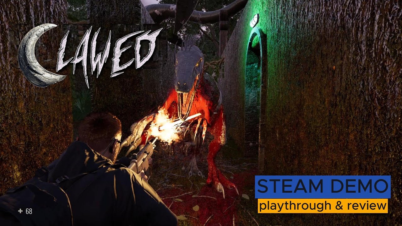 🦖 Jurassic Survival in CLAWED - DEMO REVIEW - YouTube