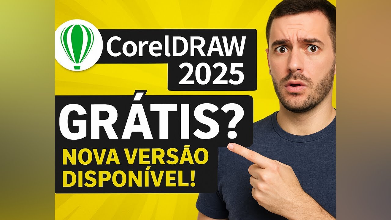 Como Usar o CorelDRAW 2025 Grátis Legalmente (Tutorial Passo a Passo ...