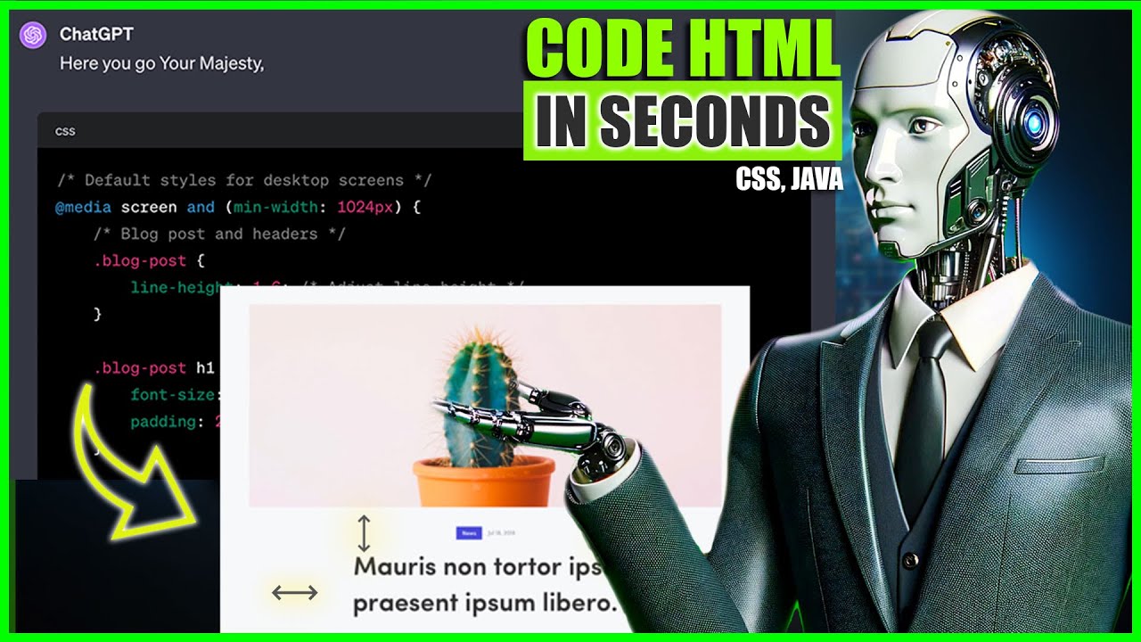 Easy Chatgpt 4 For Coding Html For Wordpress Shopify Coding Css With Ai Youtube