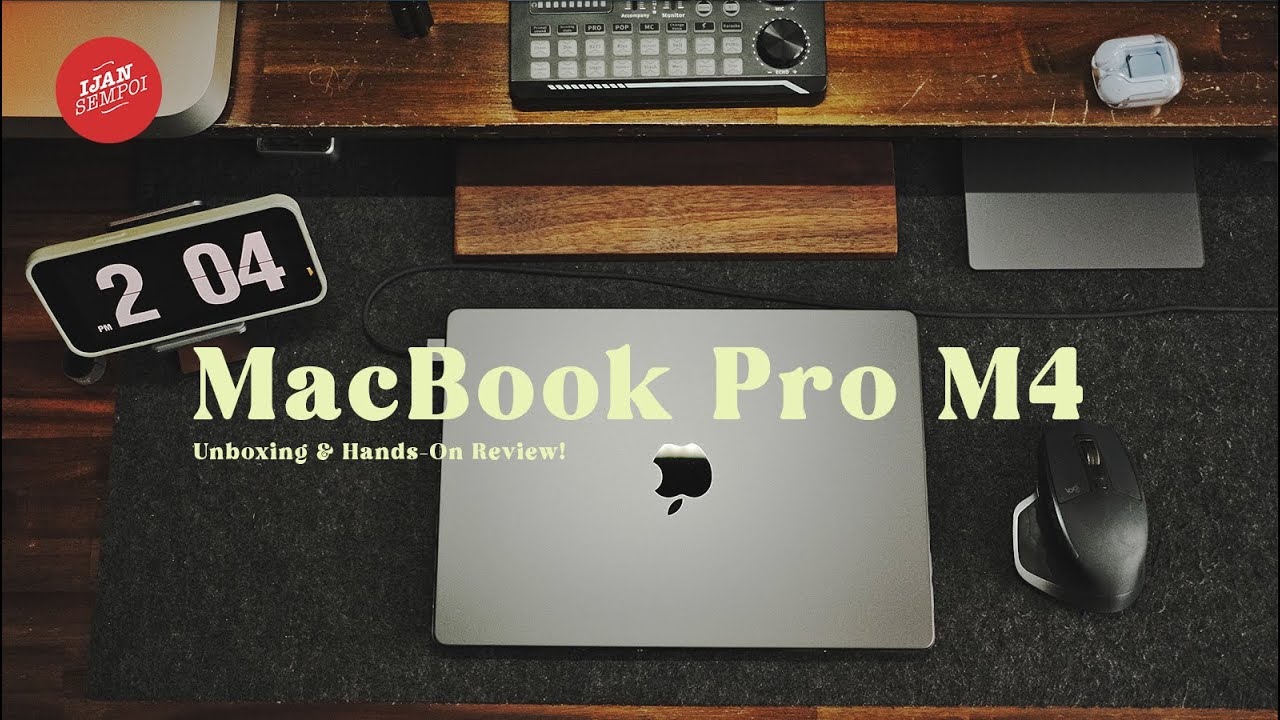MacBook Pro M4 – Unboxing & Hands-On Review! (Base model) - YouTube
