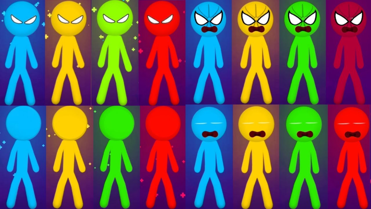 Stickman Party 1 2 3 4 Player MINIGAMES Funny Mobile Games ( android ...