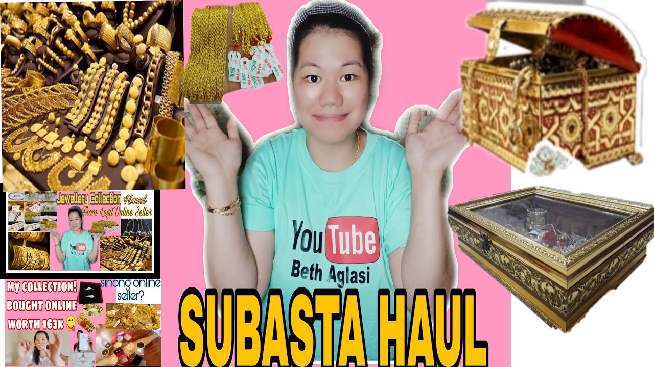 SUBASTA JEWELRY COLLECTION HAUL 2021 - YouTube