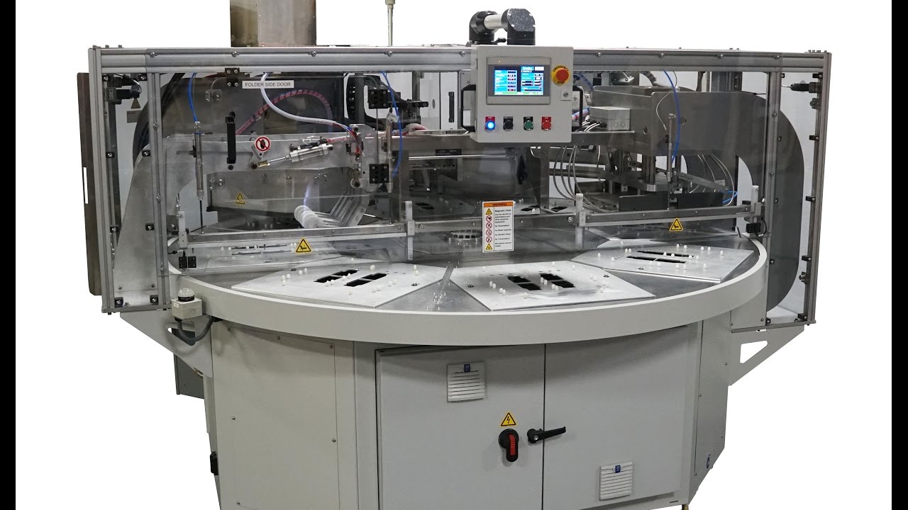 Fully Automatic Rotary Stretch Pak Machine - YouTube