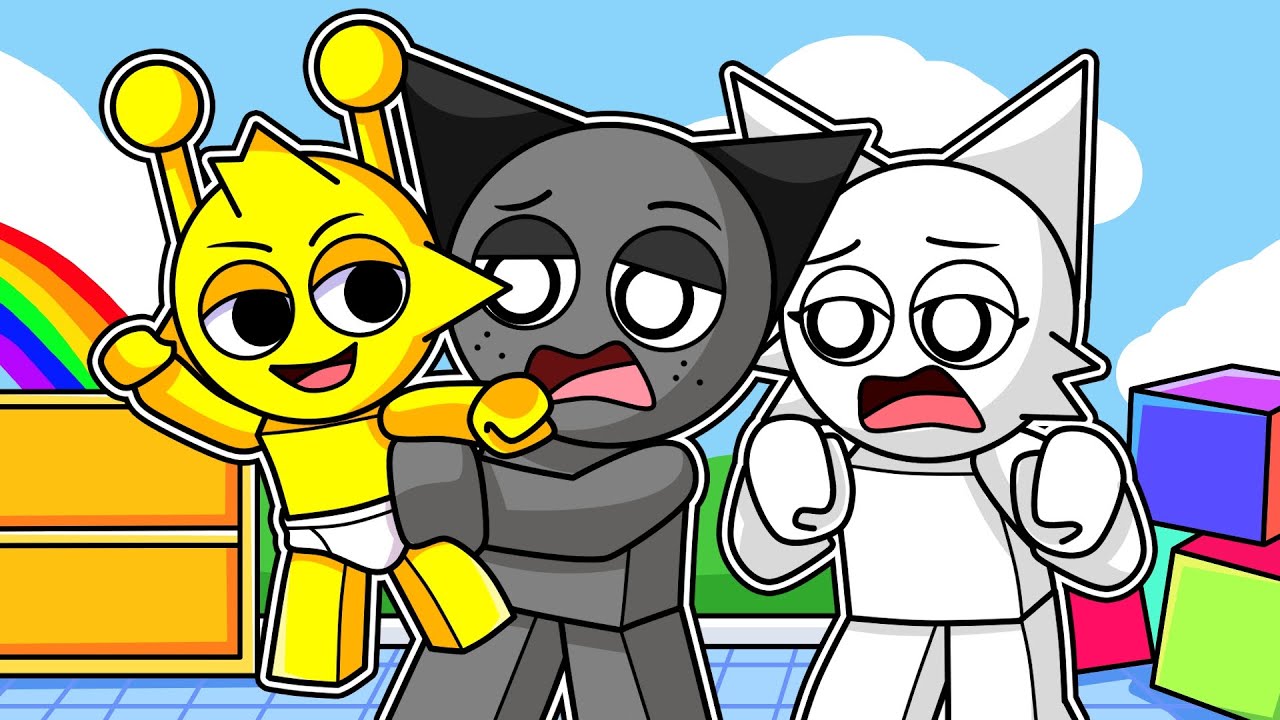 BEBE SIMON ES ADOPTADO POR PAPÁ GRAY Y MAMÁ WENDA EN ROBLOX! 👶🍼 ...