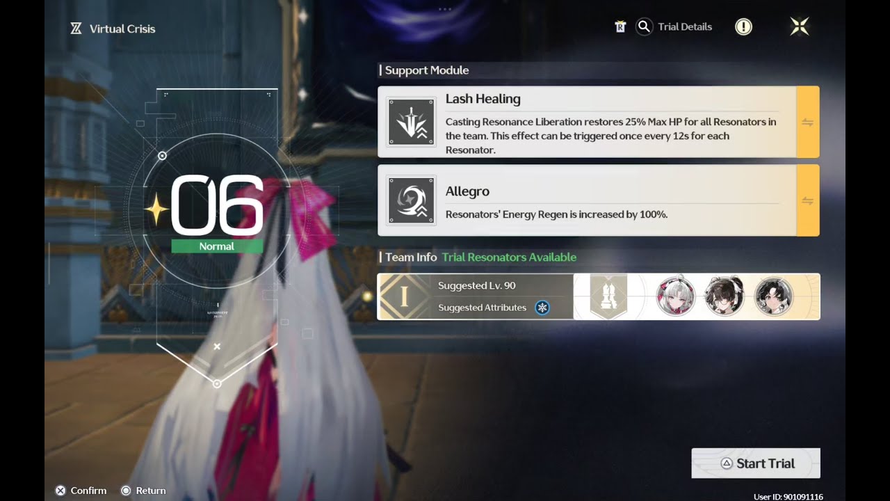 [Wuthering Waves Event] Virtual Crisis: Frontier Trials - Crisis Trial III - Data Overflow - YouTube