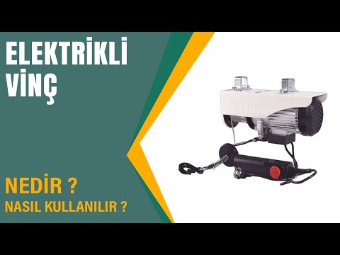 ELEKTRİKLİ VİNÇ İNCELİYORUZ! I Mytol I ELEKTROMARKETİM