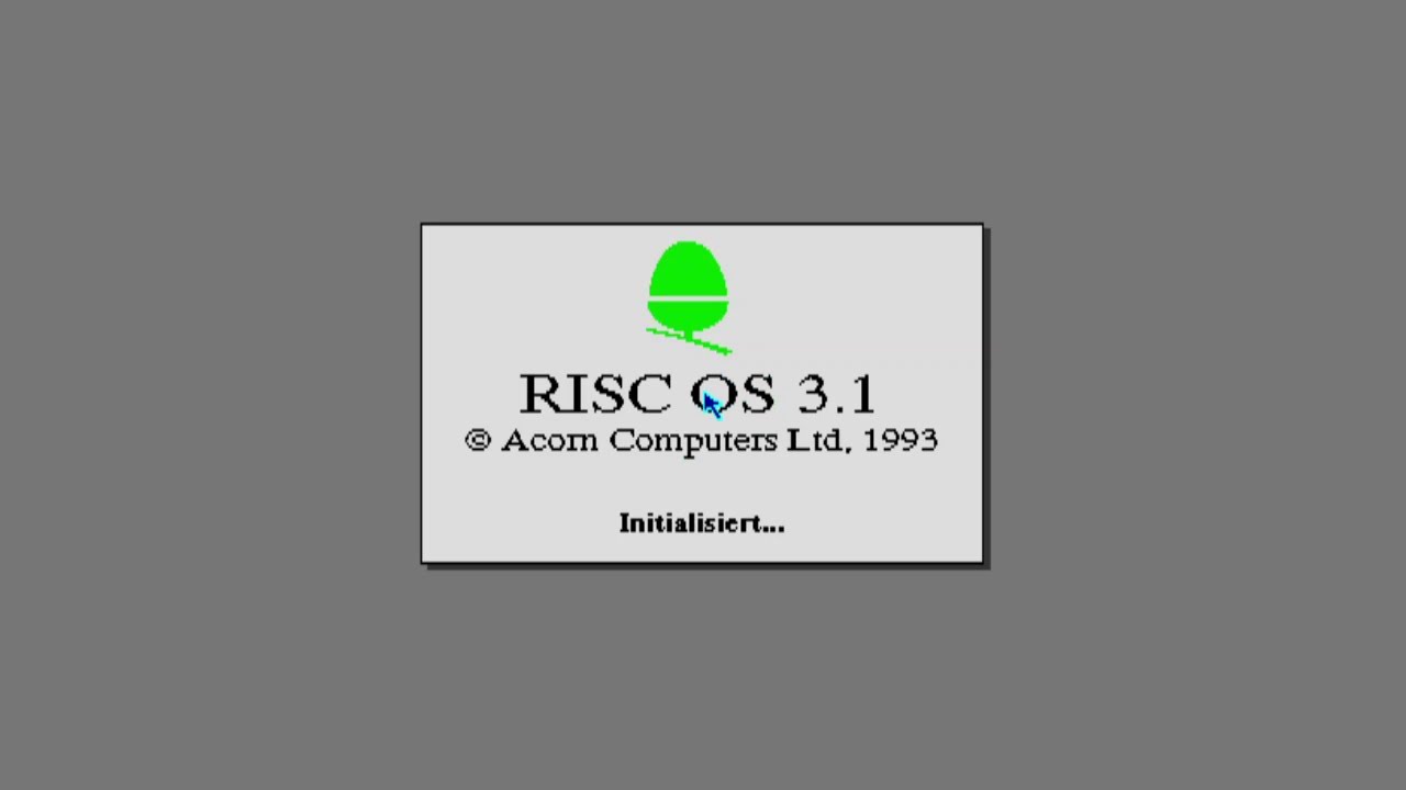Acorn Archimedes 420/1 (RISC OS 3.19) - YouTube