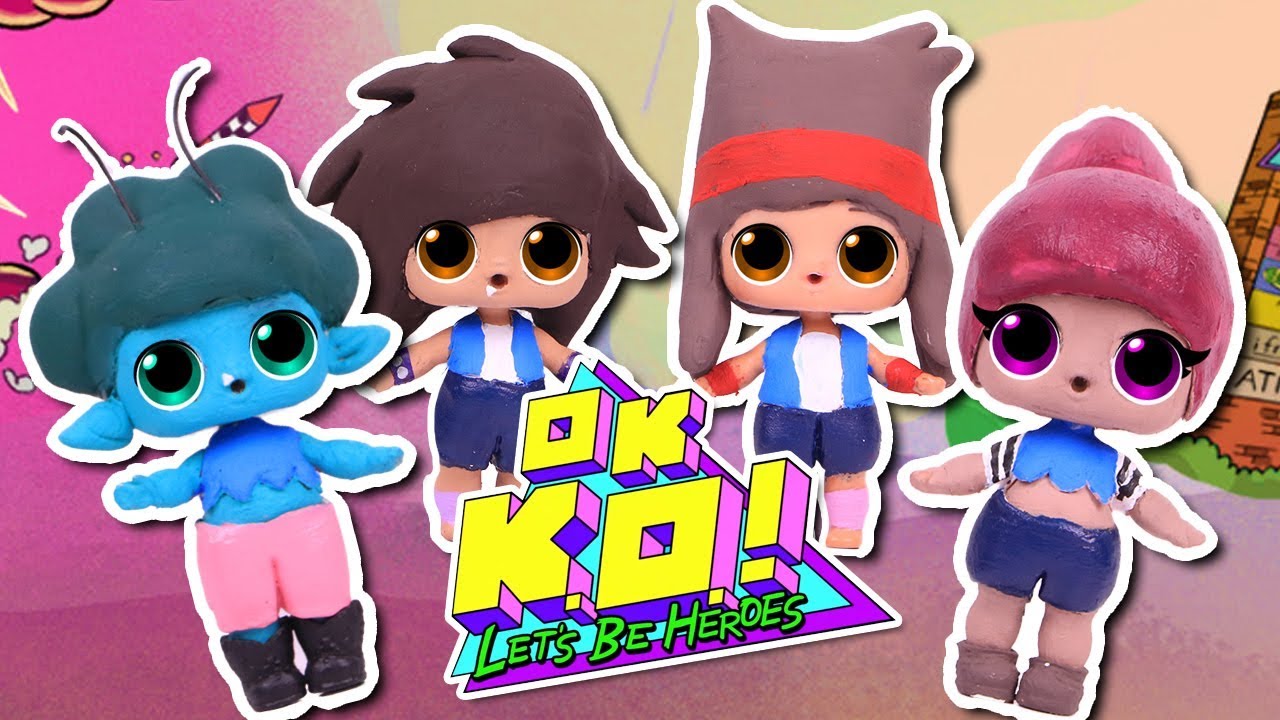 OK K.O.! LET'S BE HEROES 🔹K.O., ENID, RADICALS & T.K.O. with custom LOL ...