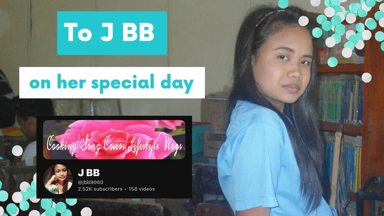 Happy Birthday, J BB! From Your Tribu Ayuda Family - YouTube