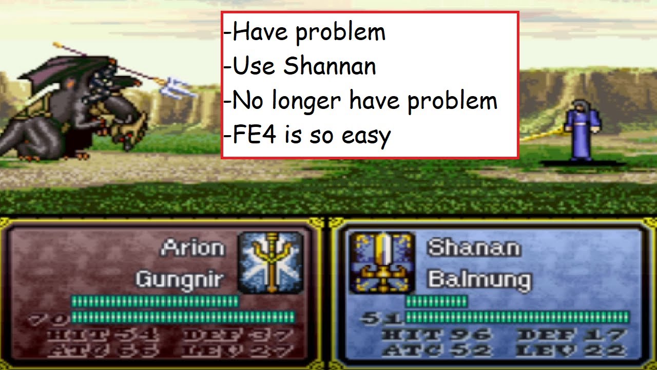The Shannan Button: FE4 Substitute Run Episode 17 - YouTube