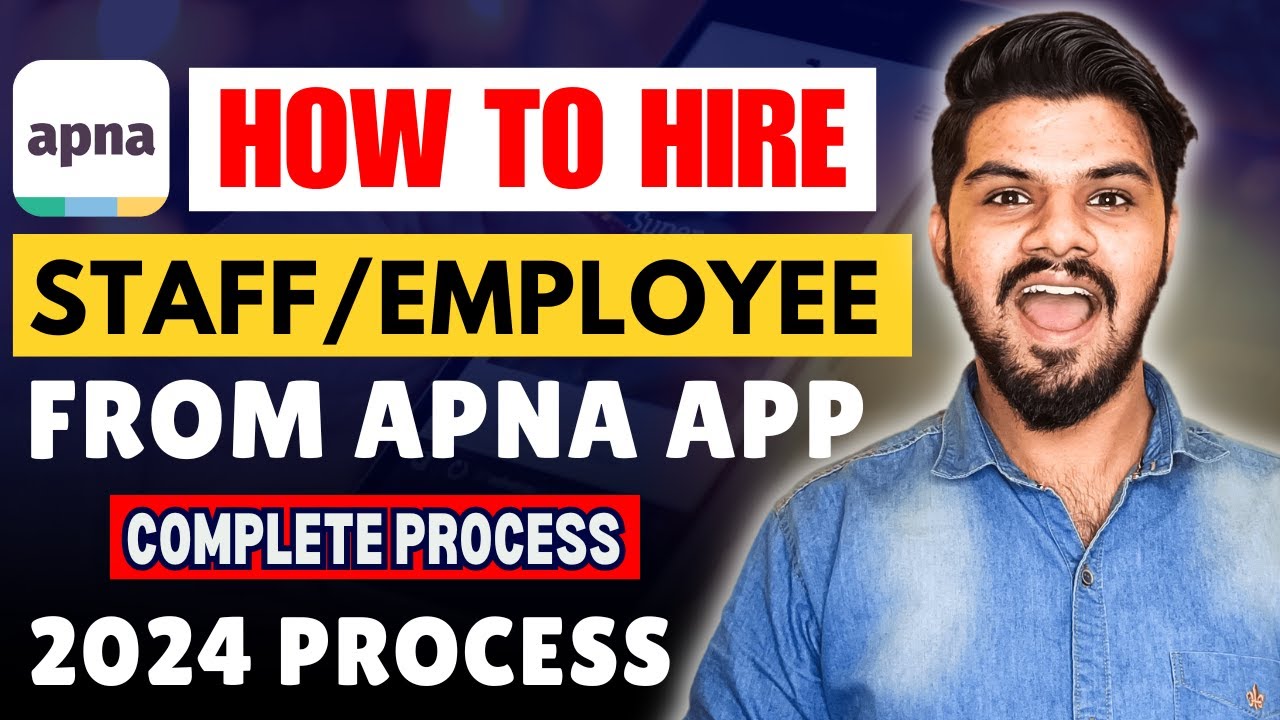 How to use apna app to hire candidates | apna website se staff kaise ...