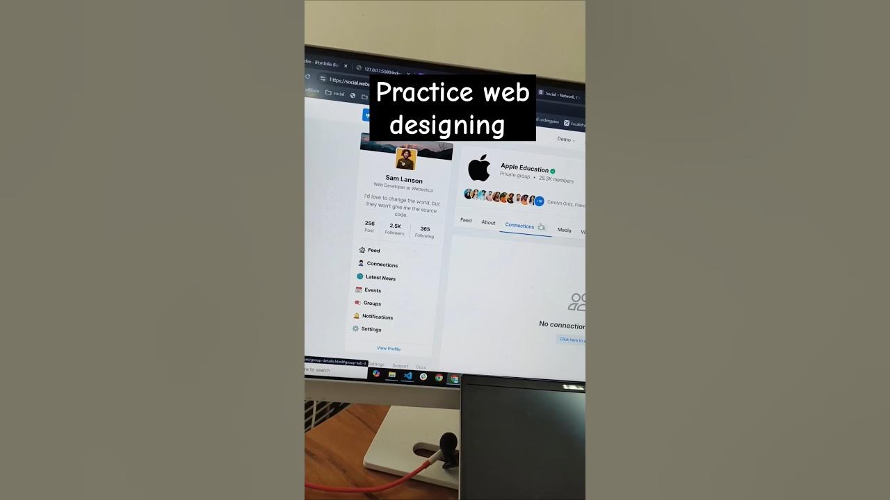 how to practice web design after learning html css and javascript #css #html #frontenddeveloper ...