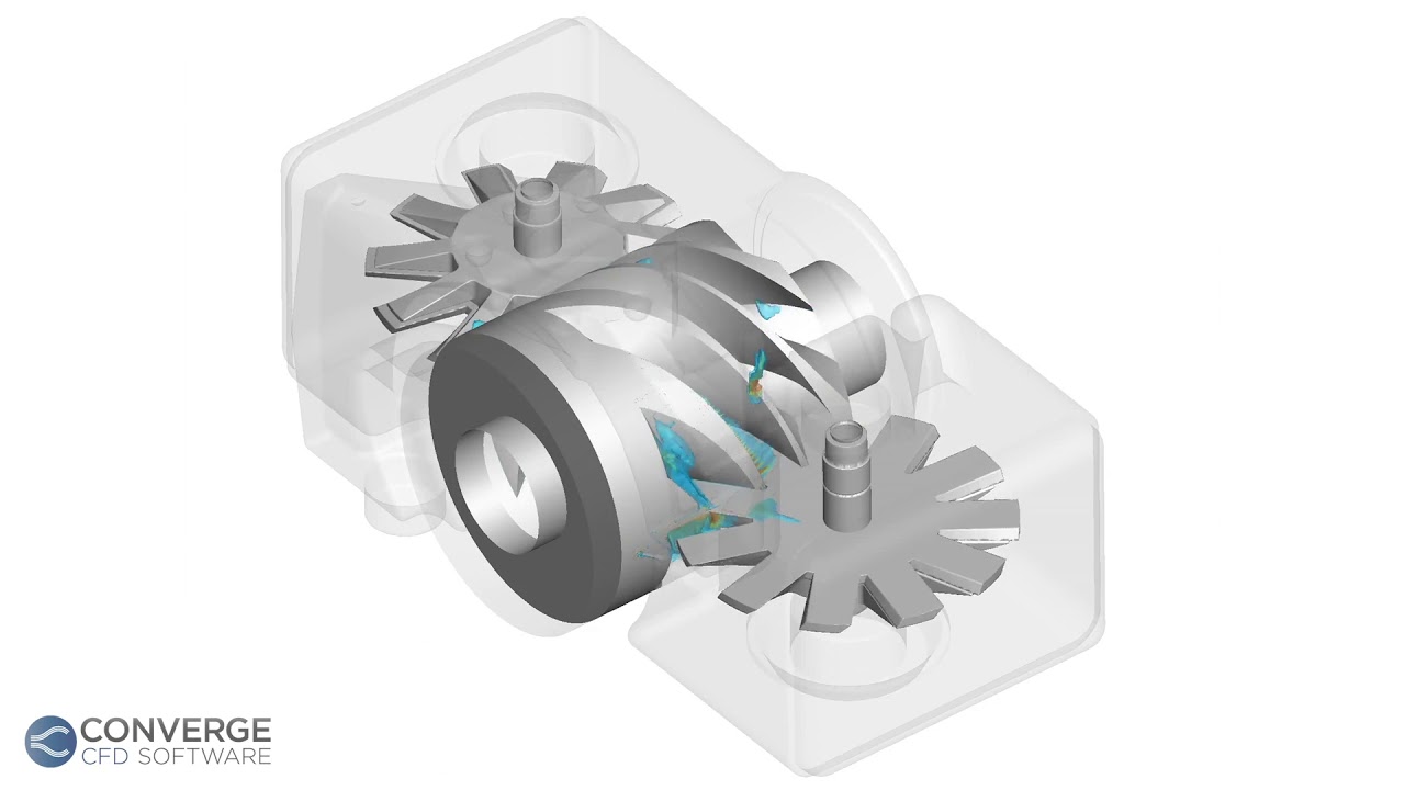 Simulating a Single-Screw Expander with CONVERGE - YouTube