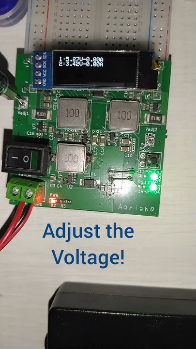 I made a Breadboard Power Supply - YouTube