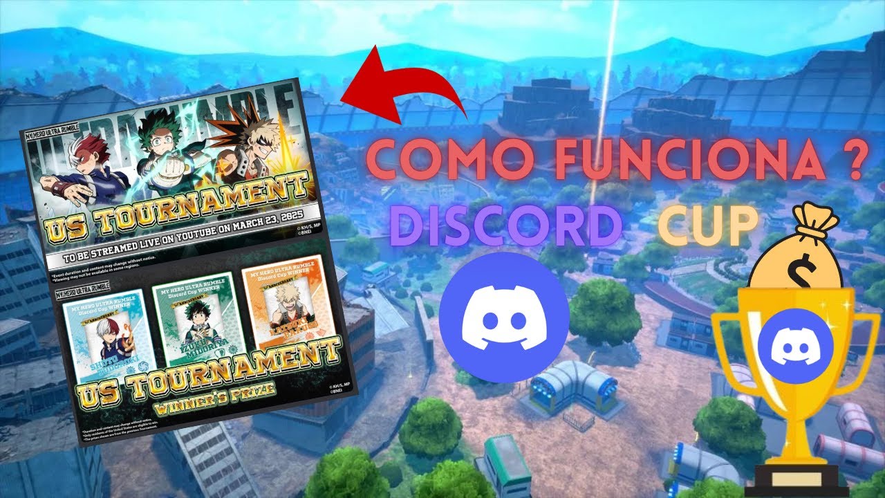 Como Funciona O Discord Cup Do My Hero Ultra Rumble - YouTube