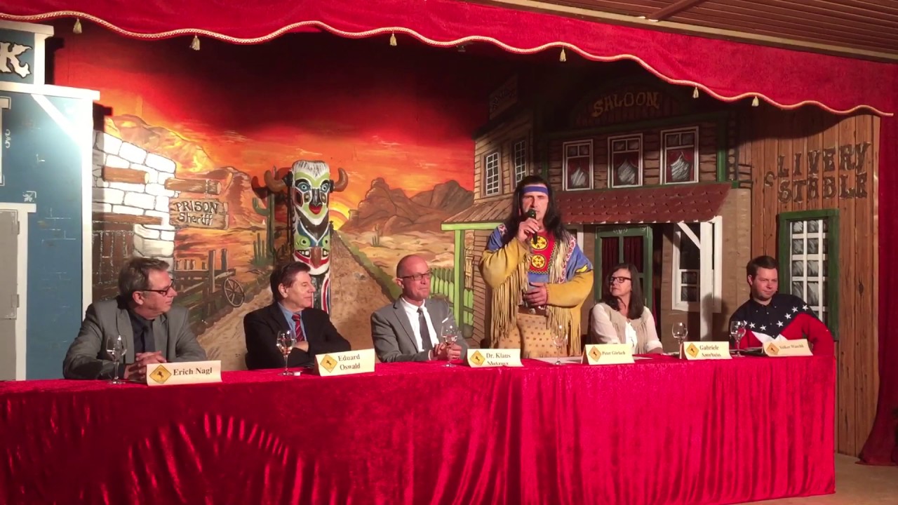 Pressekonferenz Western-City Dasing Karl May Festspiele - YouTube
