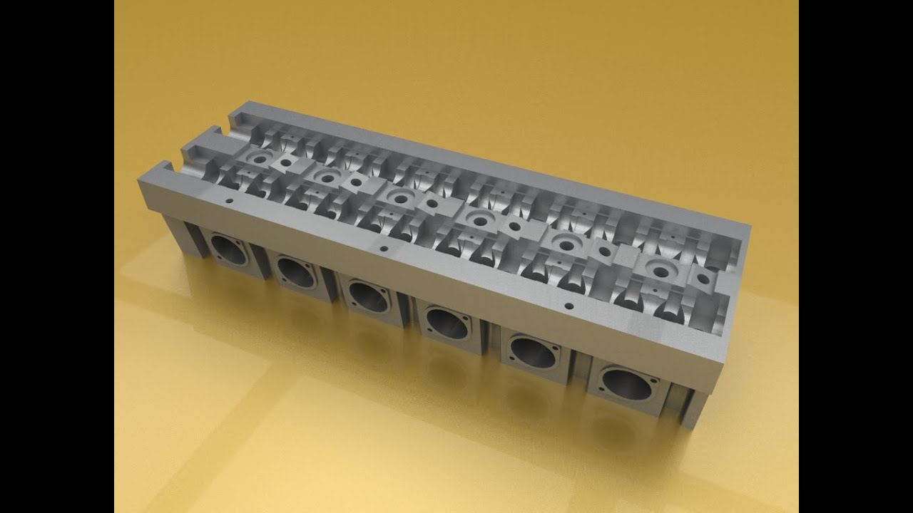 Autodesk Inventor tutorial V12 engine | Ep 14 Full HD 😍 - YouTube