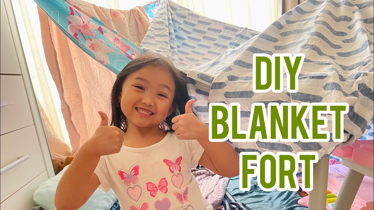 A Simple Blanket Fort | Balay - Balay ni Avishai - YouTube
