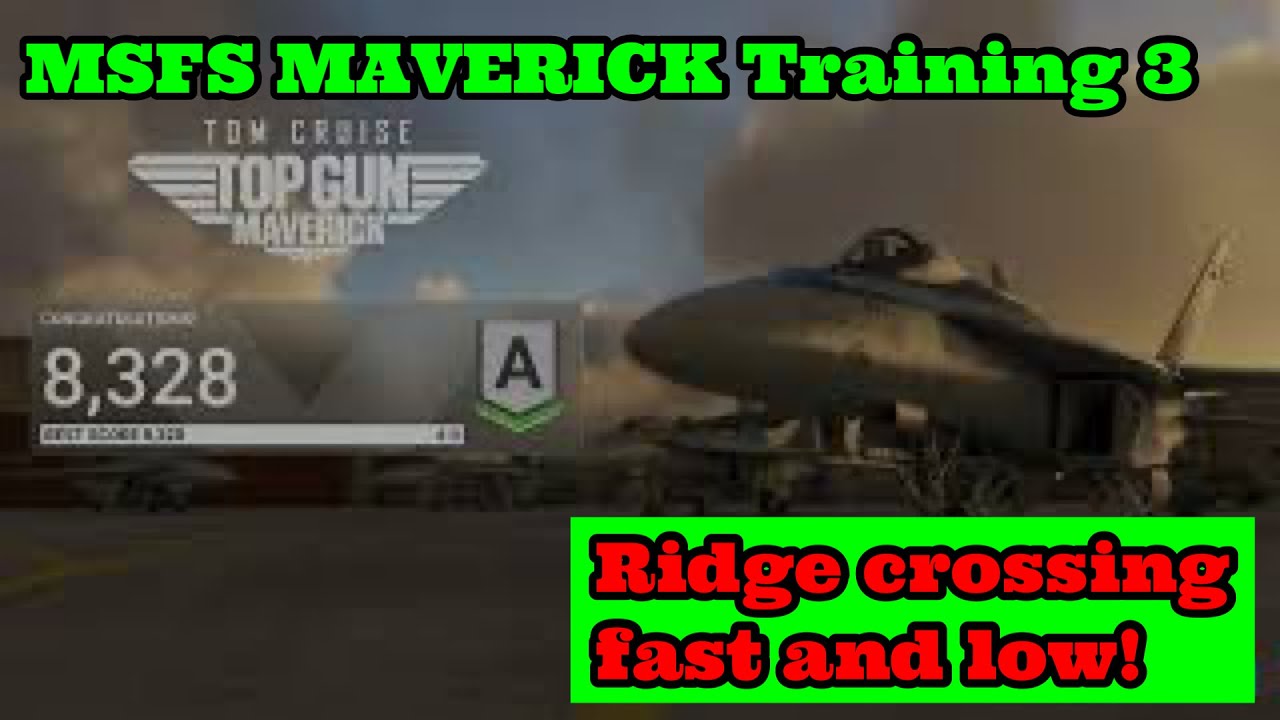 #62 MAVERICK F18 Training Session 3 Ridge Crossing - YouTube