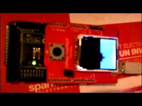 Mandelbrot fractal on arduino mega - YouTube