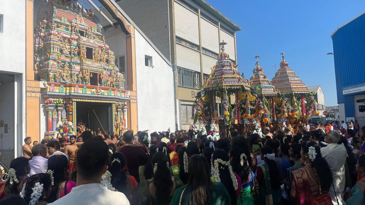 Hindu Tempel - Arulmiku Hindu Aalayam - Basel - YouTube