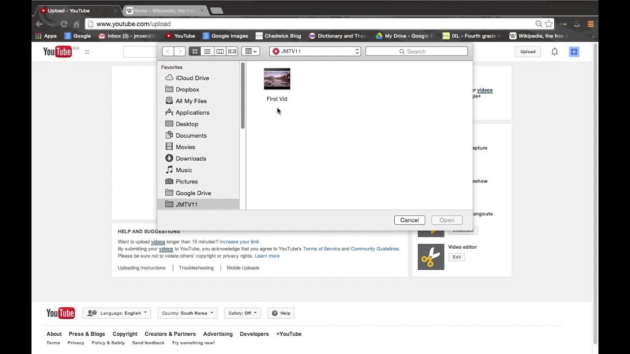 How to upload videos in youtube - YouTube