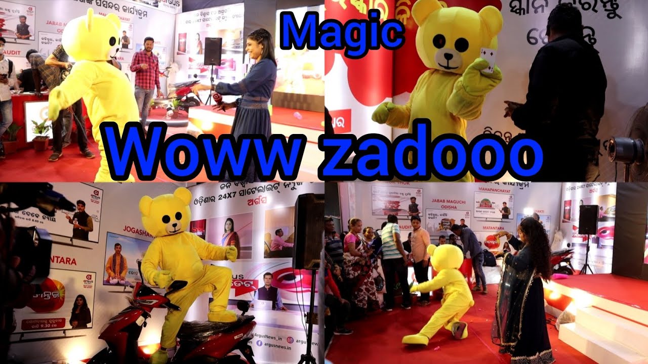 Teddy bear & Magician very dengerous zadoo - YouTube