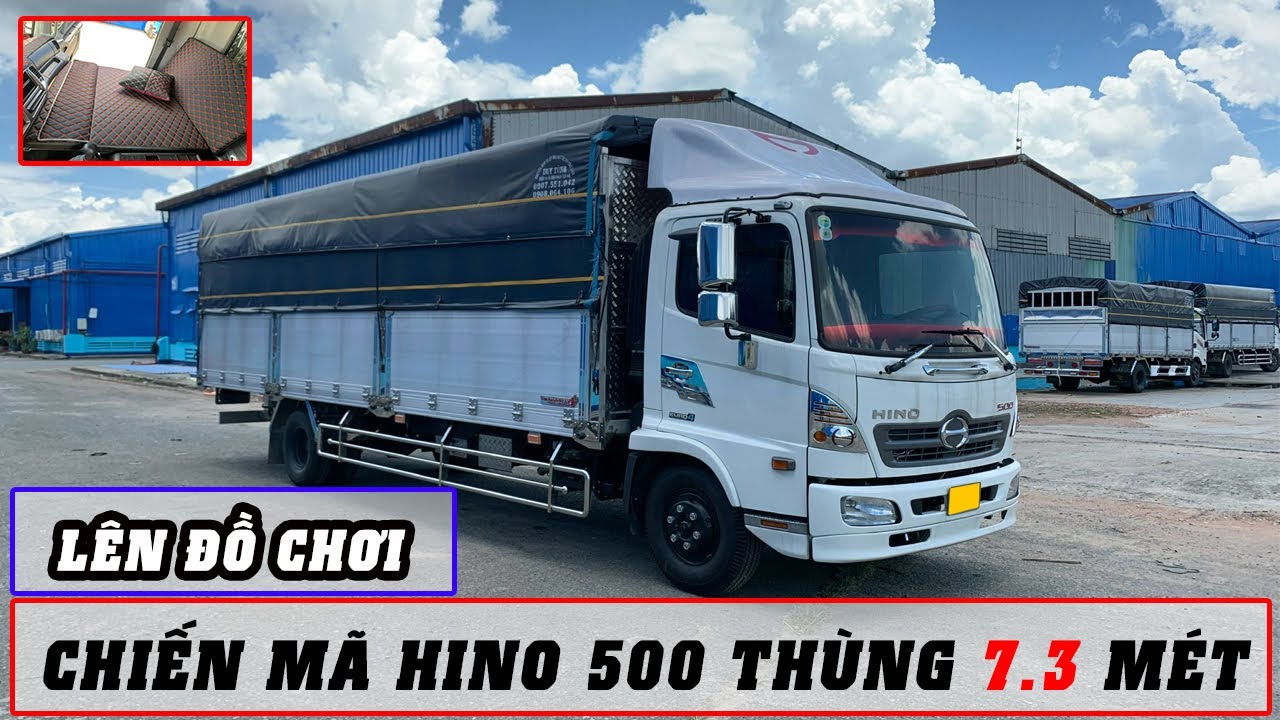 Xe Tải Hino 500 FC 6 Tấn Thùng Bạt Cao Cấp | Hino FC Euro5 - YouTube