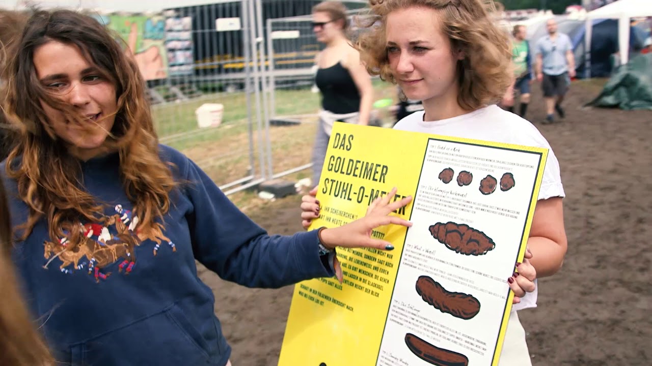 Das Goldeimer Stuhl-O-Meter: Rate your Poo - YouTube