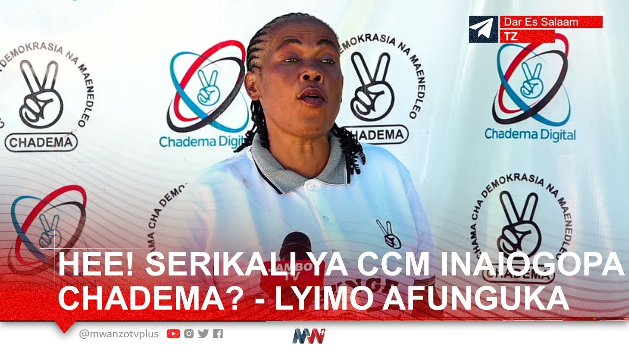 HEE! SERIKALI YA CCM INAIOGOPA CHADEMA?, SUZAN LYIMO AFUNGUKA MAZITO ...