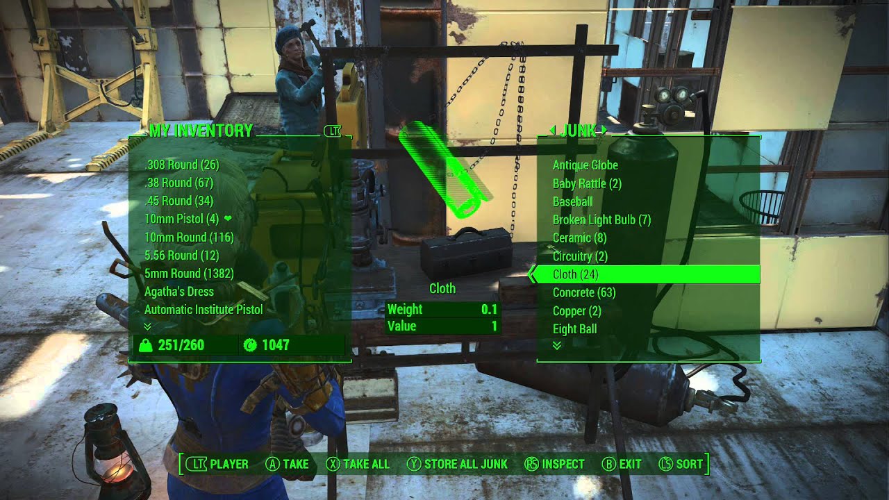 Fallout 4 - How to get the 'Scavver' Achievement - YouTube