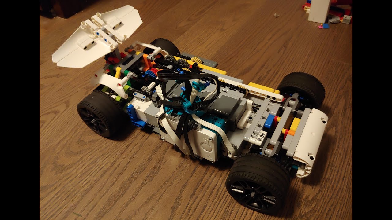 I made a LEGO RC car that can switch gears! - YouTube