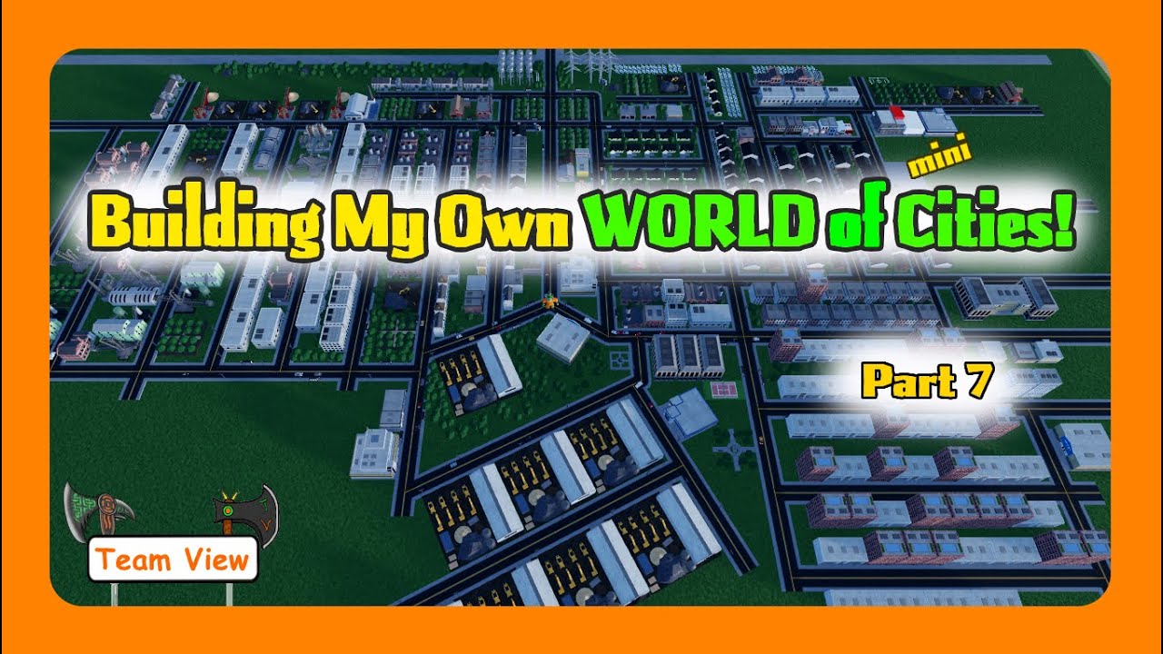 Mini Cities 2: Building My Own WORLD of mini Cities, Part 7! - YouTube