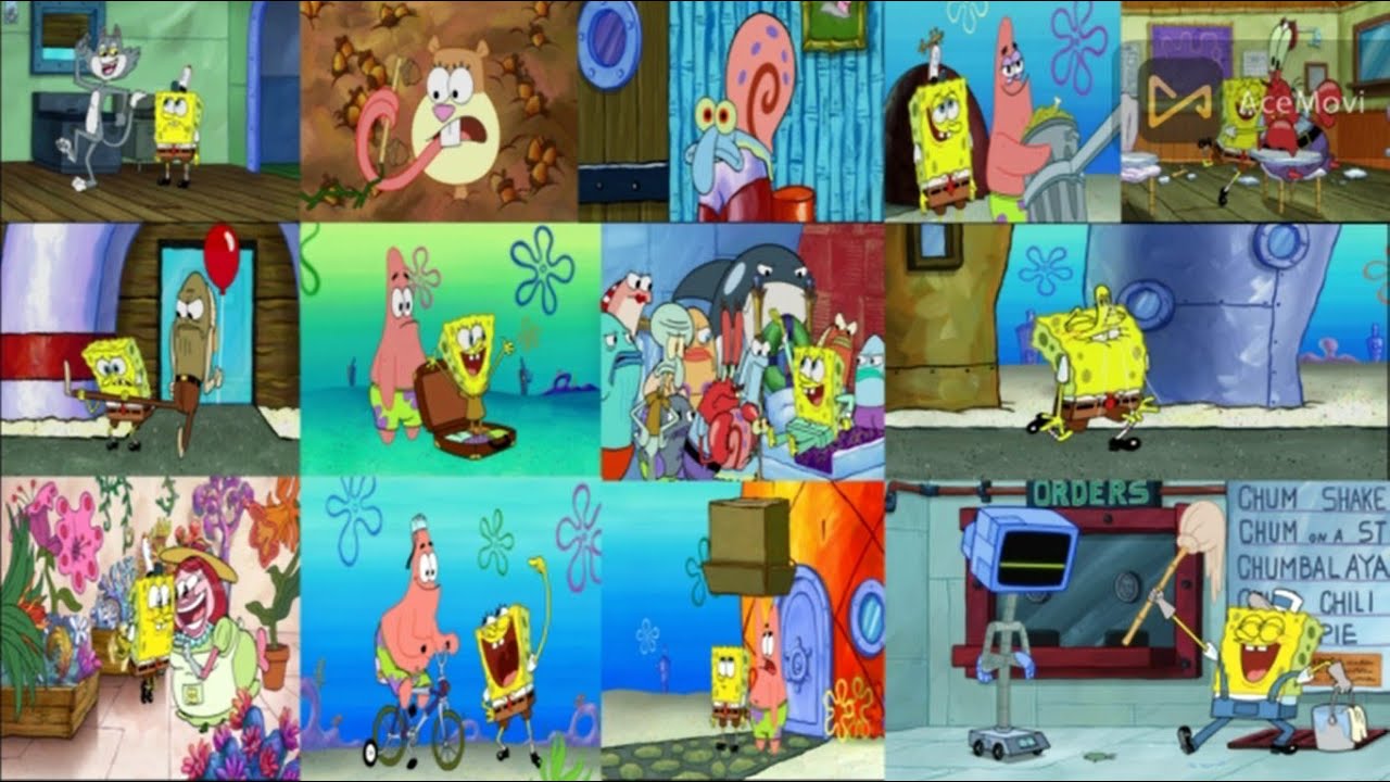 How Hello Blues plays in Spongebob SquarePants - YouTube