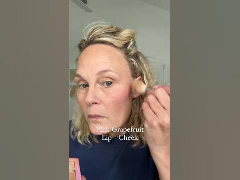 Pink Grapefruit Seint Lip + Cheek #seintbeauty #beautyover50 #matureskinmakeup - YouTube