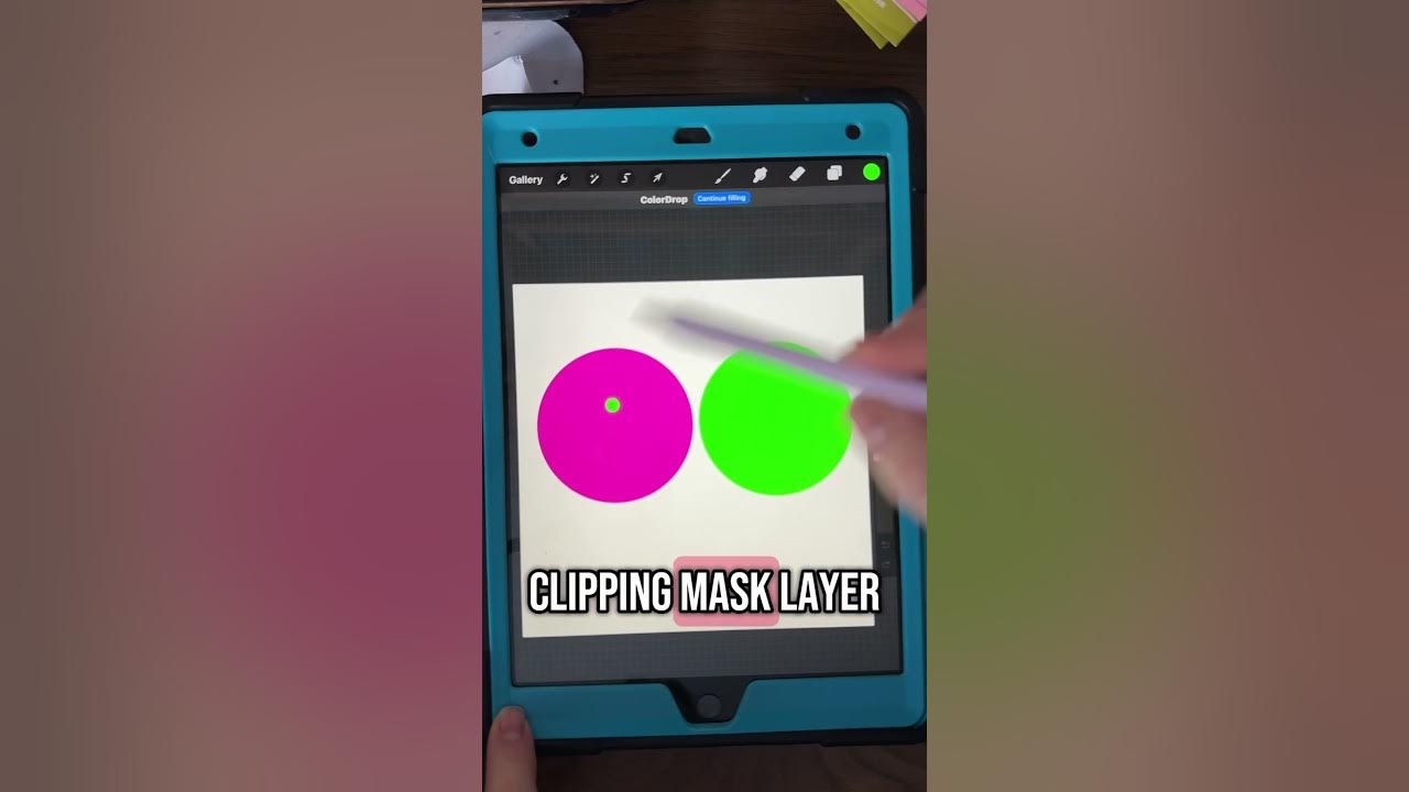 Clipping mask versus Alpha lock in procreate pros and cons - YouTube