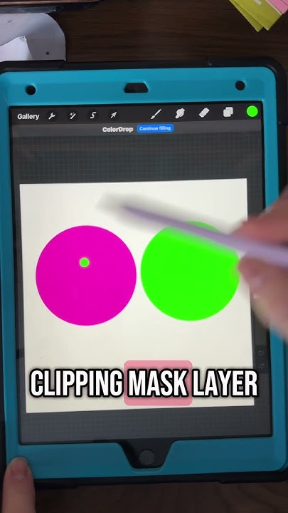 Clipping mask versus Alpha lock in procreate pros and cons - YouTube