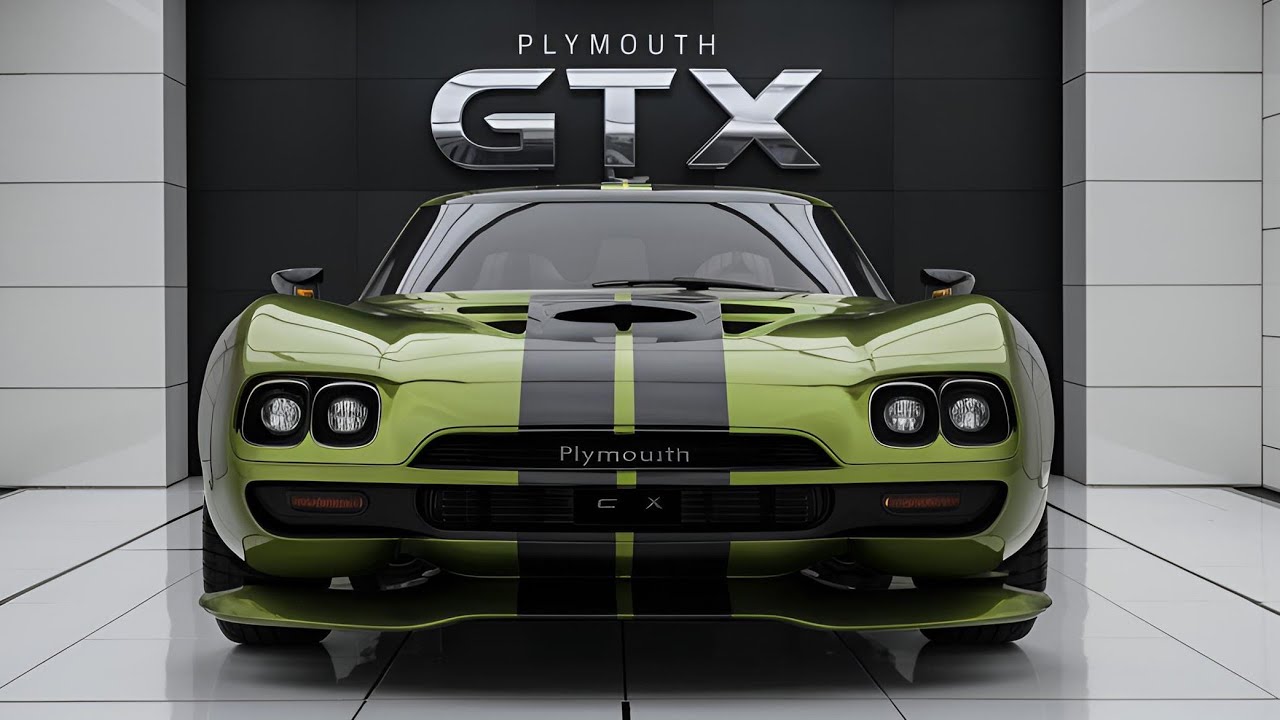Finally!! Plymouth GTX 2025 Model Full Car Reviews:- - YouTube