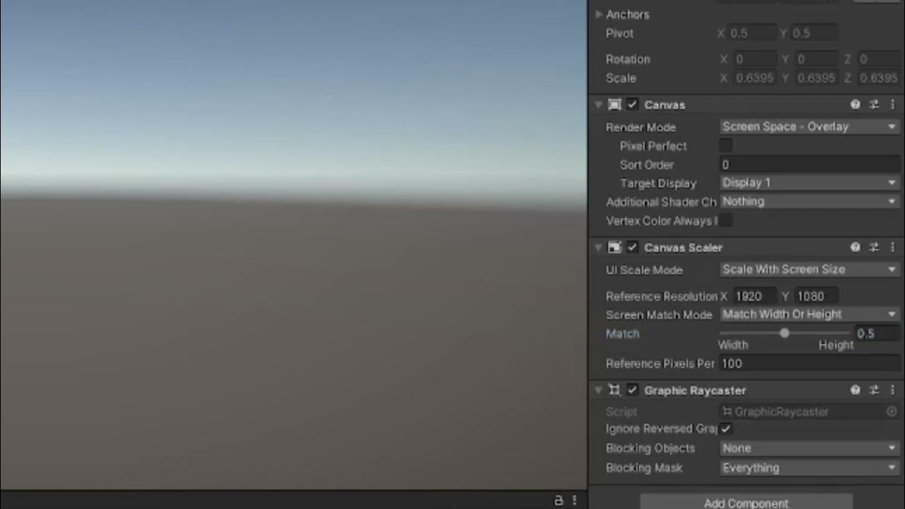 How to Scale Unity UI Canvas to Fit on All Resolutions - YouTube
