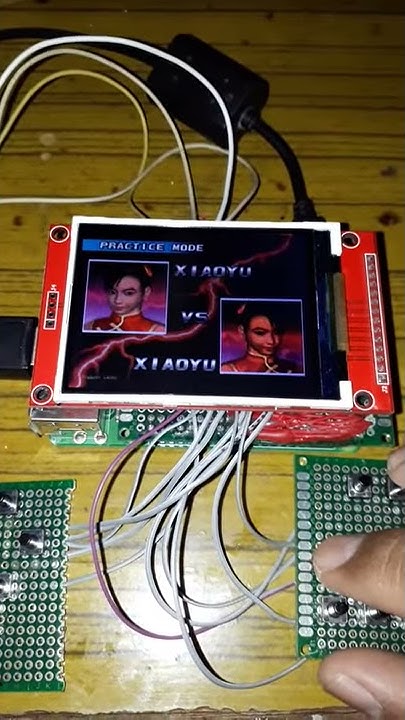 Emulator Retropie with Raspberry Pi 3B and LCD TFT ILI9341 - YouTube