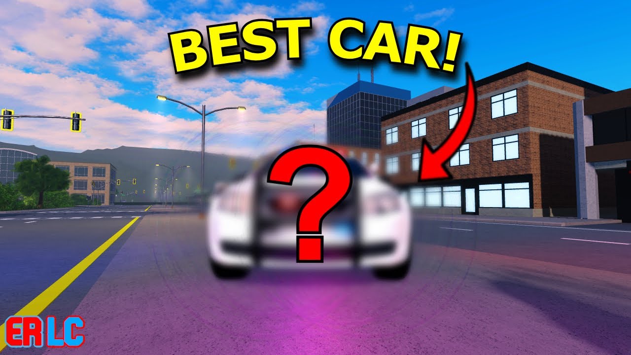 The TOP 5 BEST cop CARS in ERLC! - YouTube