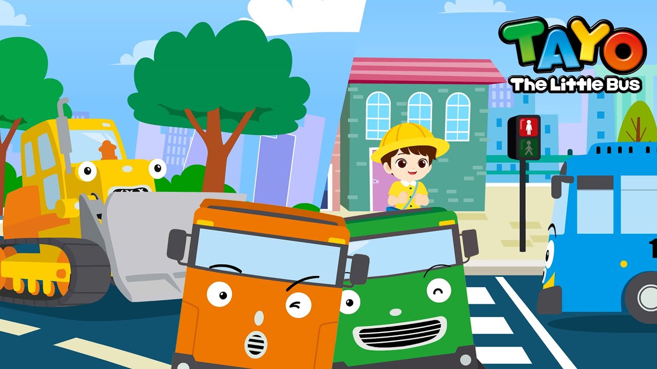 Strong Heavy Vehicles Traffic Safety Song l Learn Safety Habits for ...