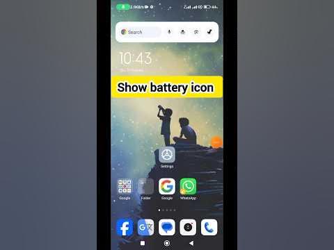 Display Battery Percentage Easily #shorts #battery - YouTube