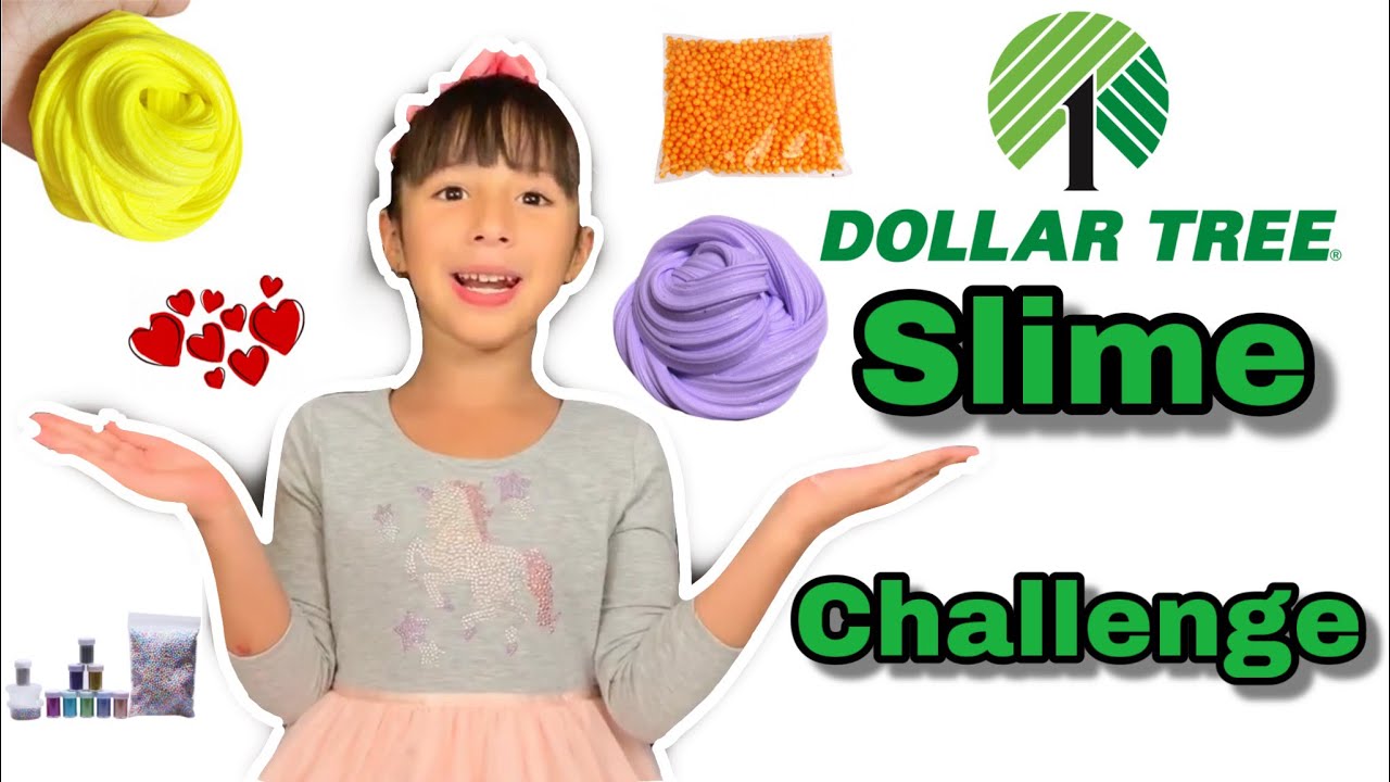 Dollar Tree Slime Challenge!! INGREDIENTES DE DOLLAR TREE - YouTube
