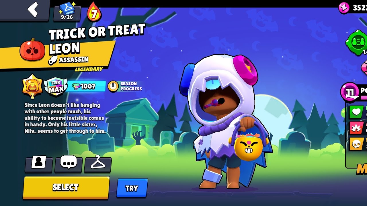 Leon at Max Tier 💎 // Brawl Stars - YouTube